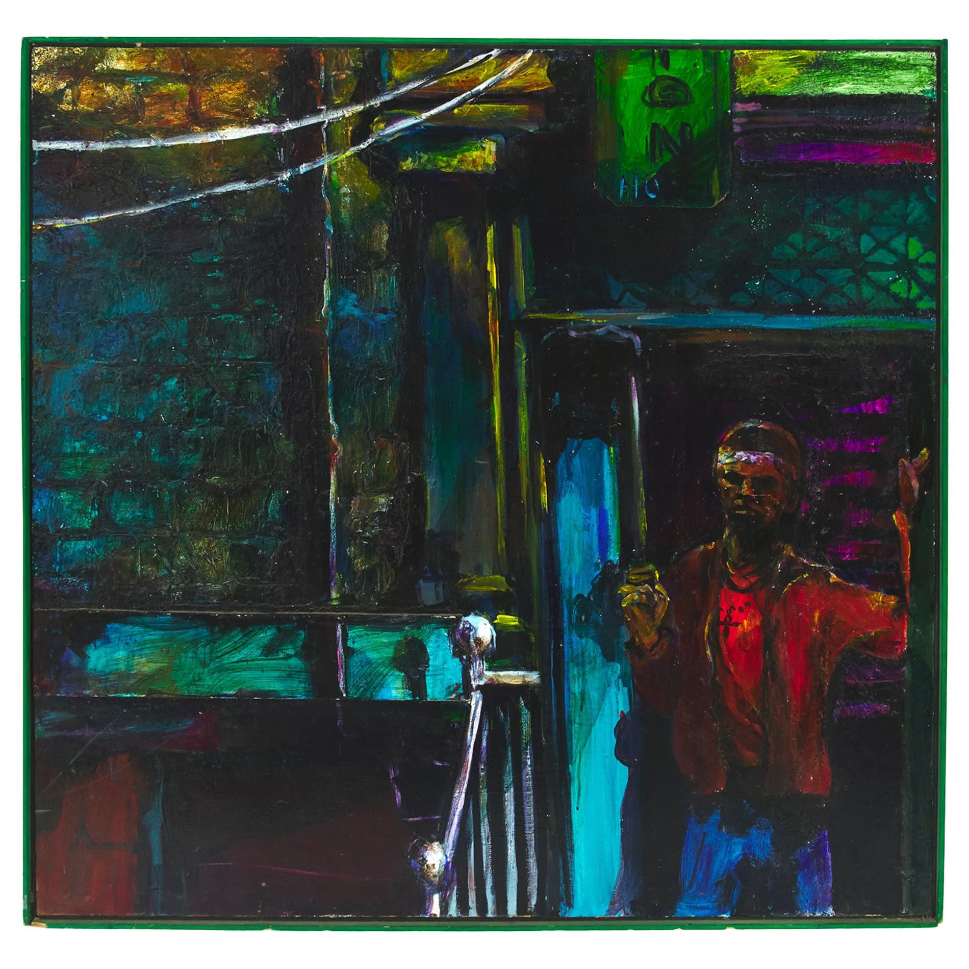 Midcentury Adrian Pearsall Gondola Sofa Attached End Tables Original ...