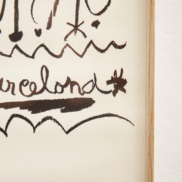 Original Picasso Lithography, Drawings Exhibition, 1961 at 1stDibs