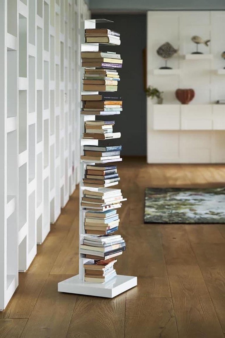 Original Ptolomeo White Steel Bookcase by Opinion Ciatti For Sale at ...