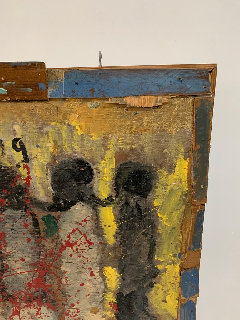 Original Purvis Young Extra Large Outsider/Street Art For Sale at 1stDibs