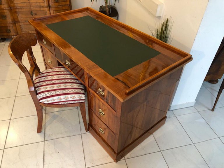 Original Restored Late Biedermeier Desk, circa 1865 For Sale at 1stDibs