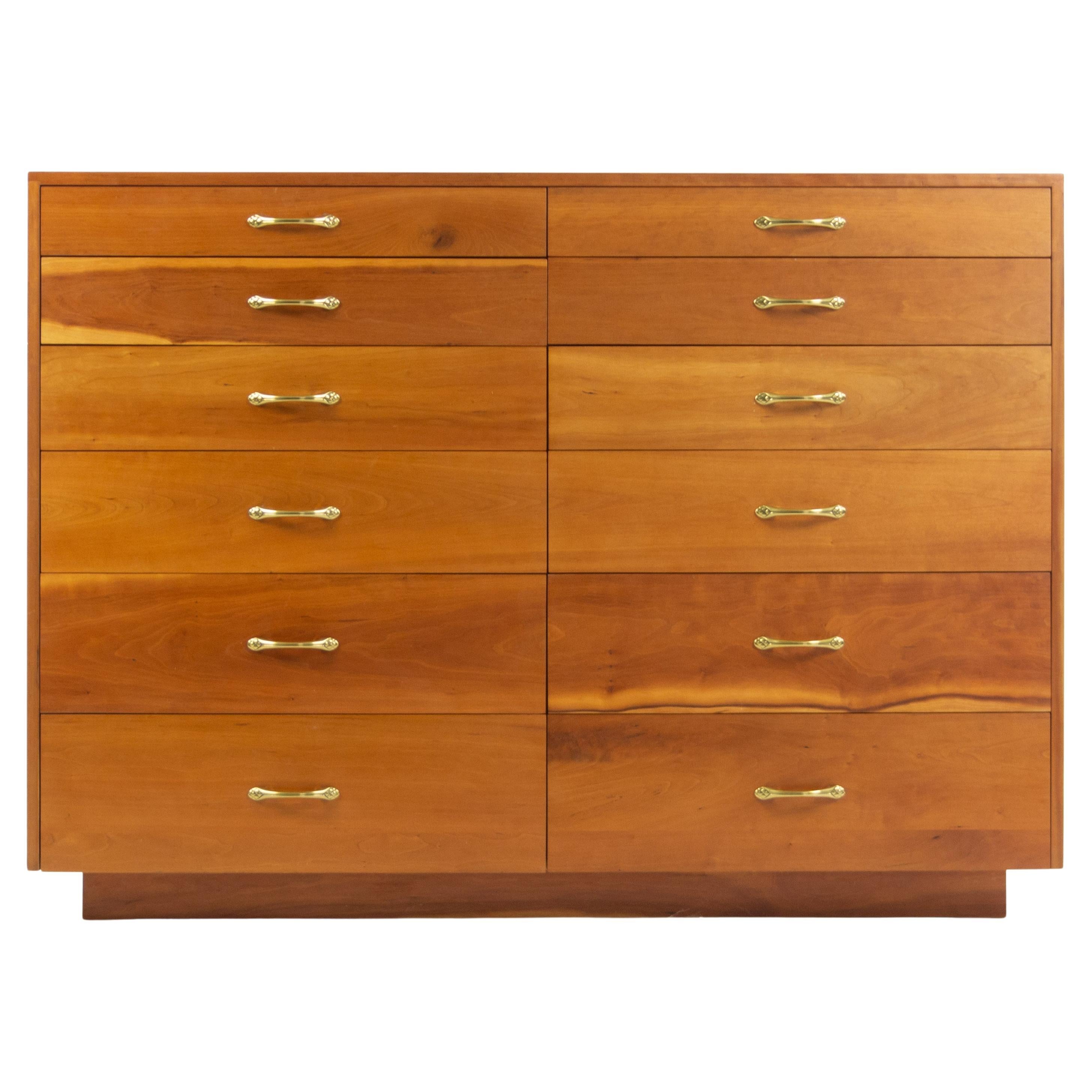 Original Robert Lovett Solid Cherry Custom Made Dresser George ...