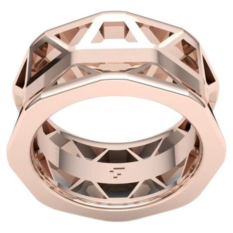 Original Rose Band Elegant 18K Gold Ring for Her for Him For Sale at ...