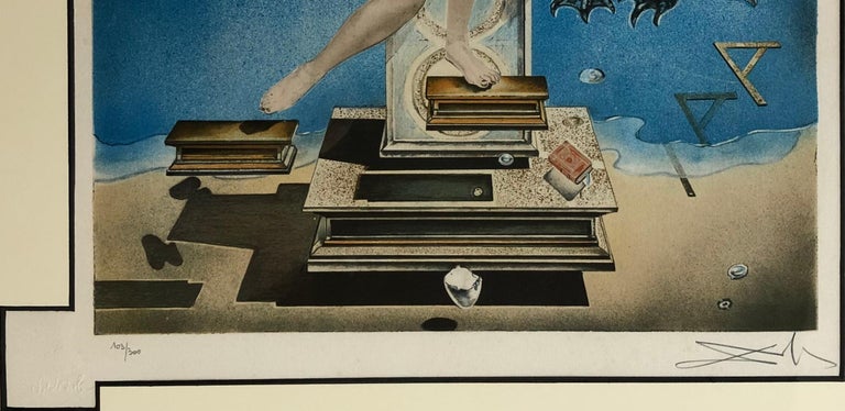Leda Atomica Signed and Numbered Lithograph Attributed to Salvador Dali ...