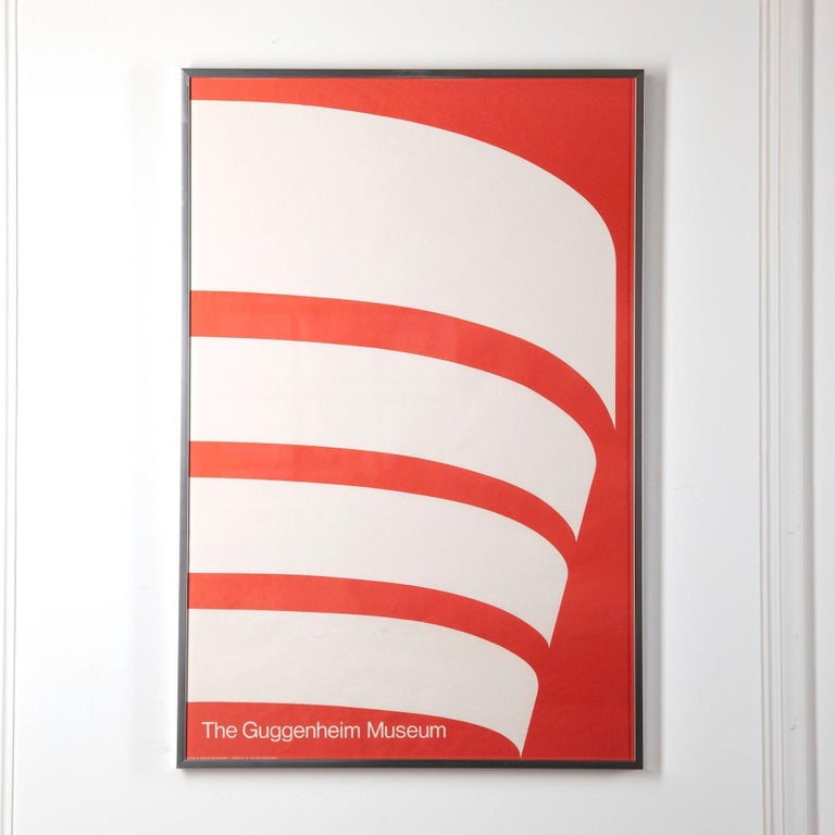 Original Set of Four Guggenheim Posters For Sale at 1stDibs