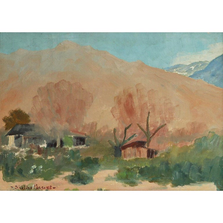 Original Sheldon Parsons Plein Air Landscape Study Oil Painting For ...
