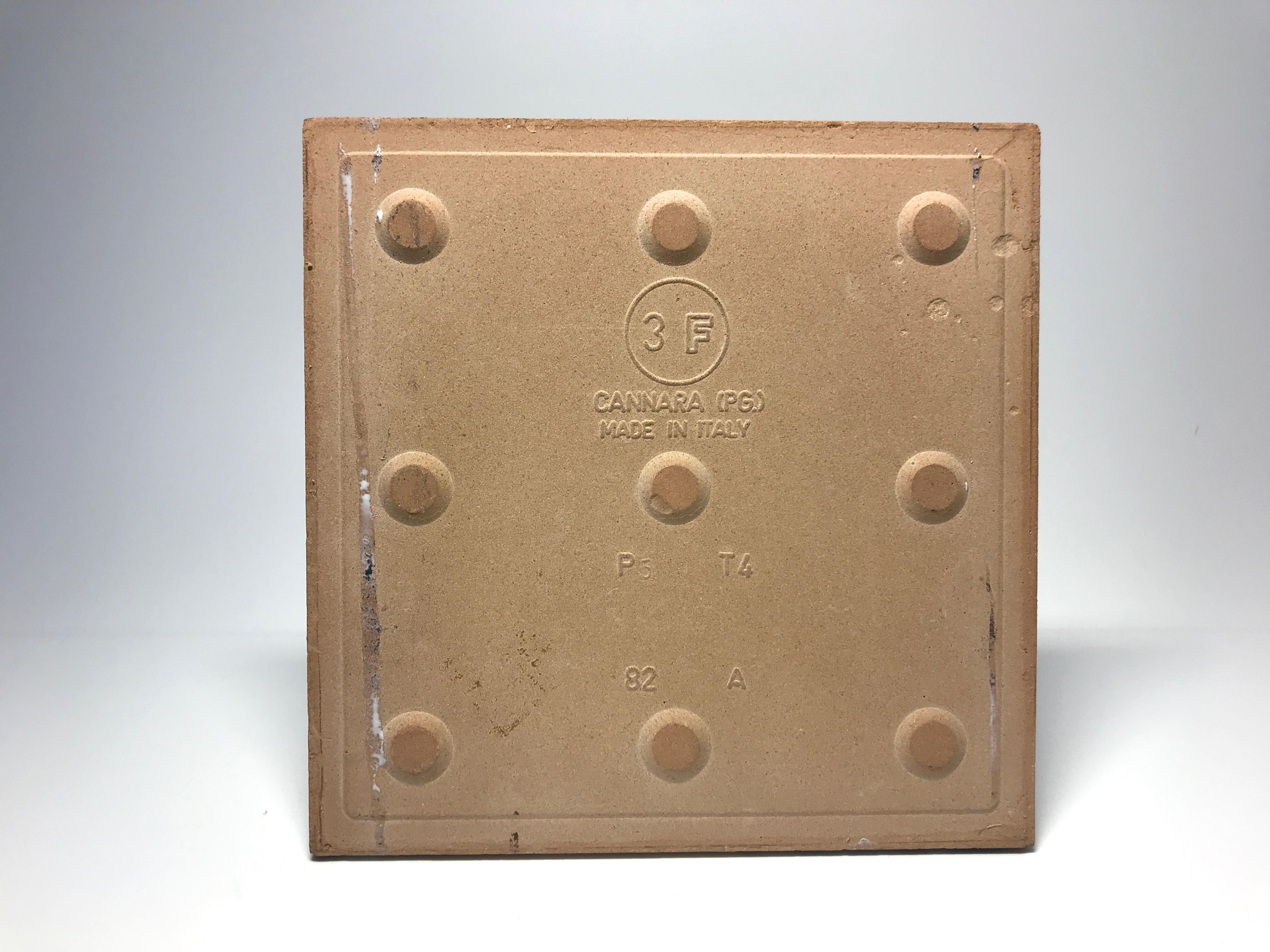 Original Signed by Giovanni DeSimone, Italy, Hand Painted Ceramic Tile ...