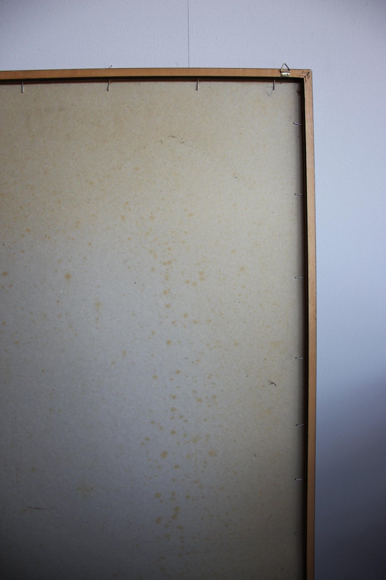 Original Signed Joseph Beuys Exhibition Poster 1980 Framed "Zeichnungen ...