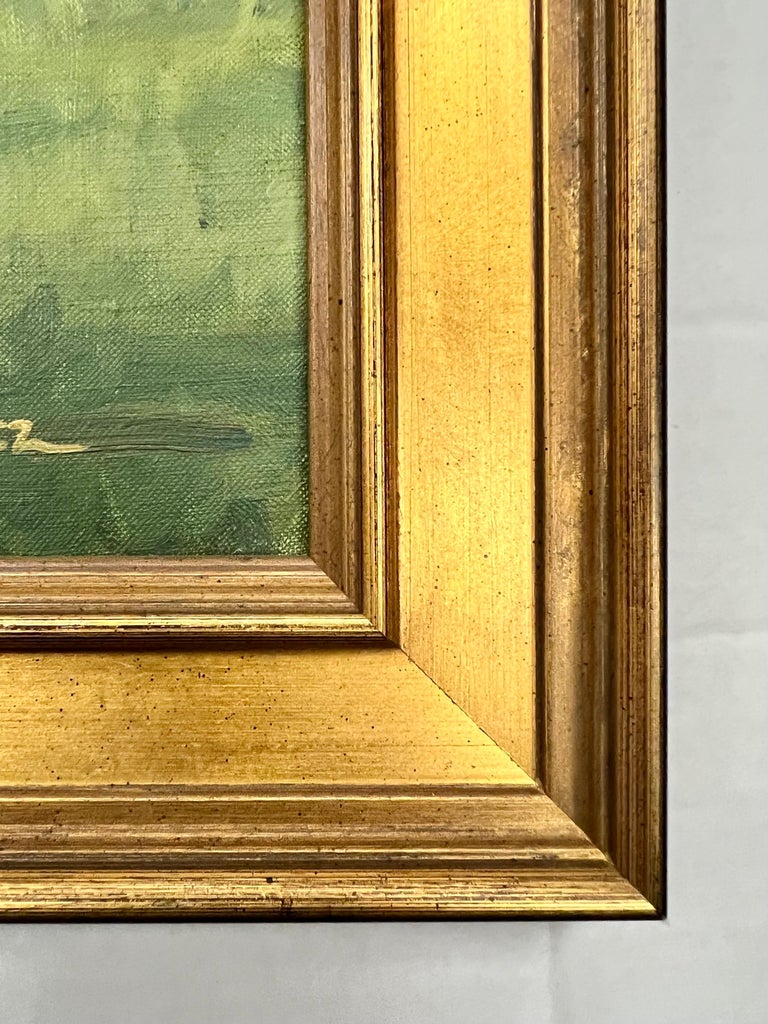 Original Signed Oil Painting Before the Steeplechase Horse Race For ...