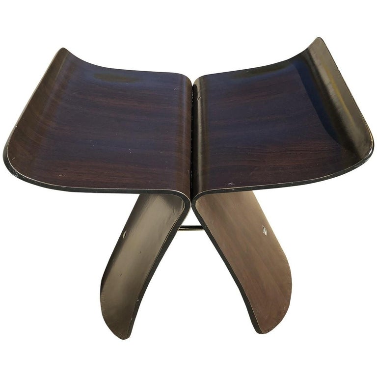 original Sori Yanagi Butterfly Stool For Sale at 1stDibs