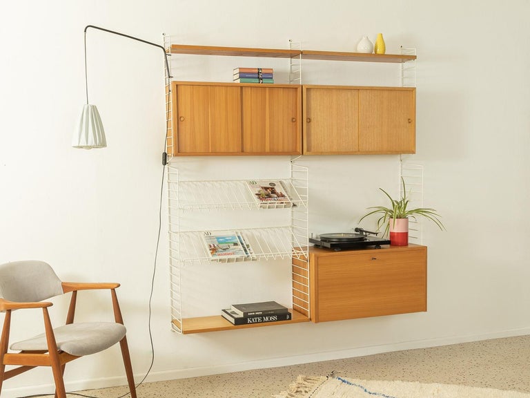 Original String Design Shelving System, Designed by Nils Strinning ...