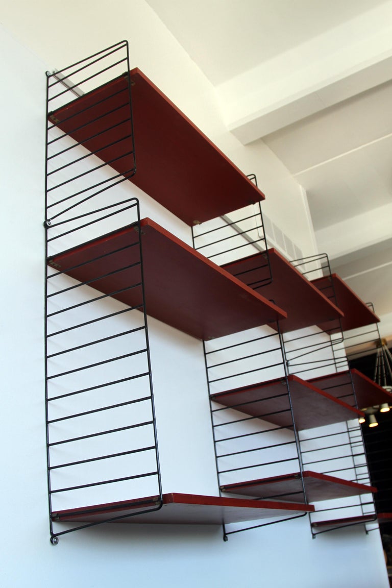 Original String Shelf by Nils Strinning For Sale at 1stDibs