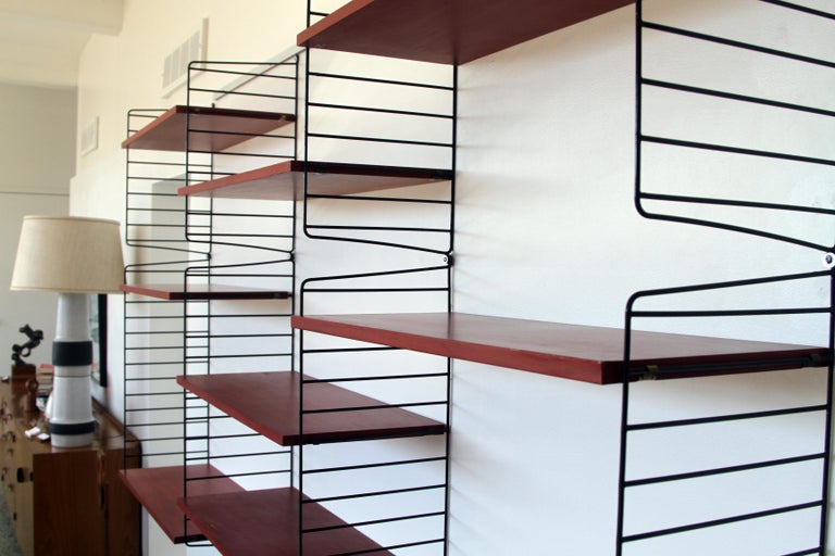 Original String Shelf by Nils Strinning For Sale at 1stDibs
