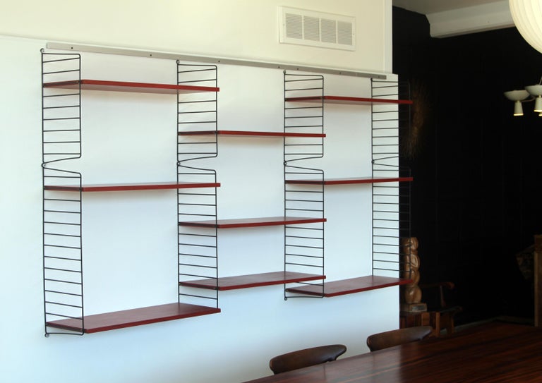 Original String Shelf by Nils Strinning For Sale at 1stDibs