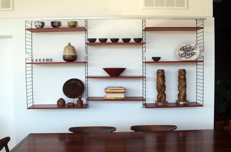 Original String Shelf by Nils Strinning For Sale at 1stDibs