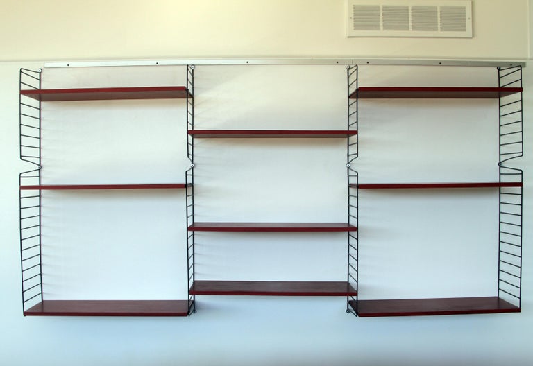 Original String Shelf by Nils Strinning For Sale at 1stDibs