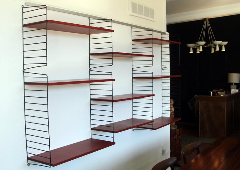 Original String Shelf by Nils Strinning For Sale at 1stDibs
