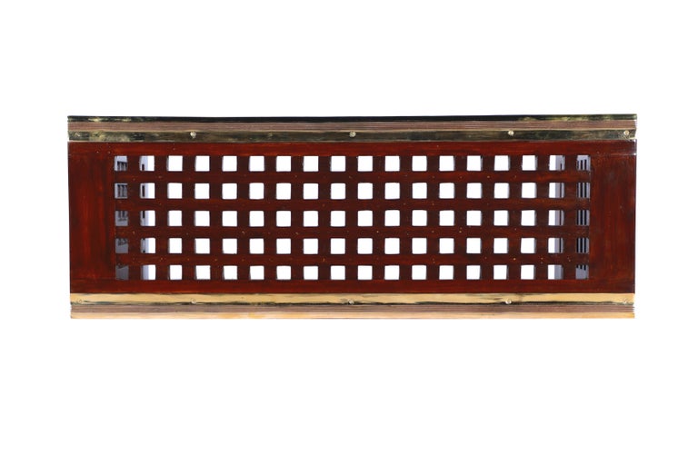 Original Teak Decking Console or Sofa Table by Deborah Lockhart ...