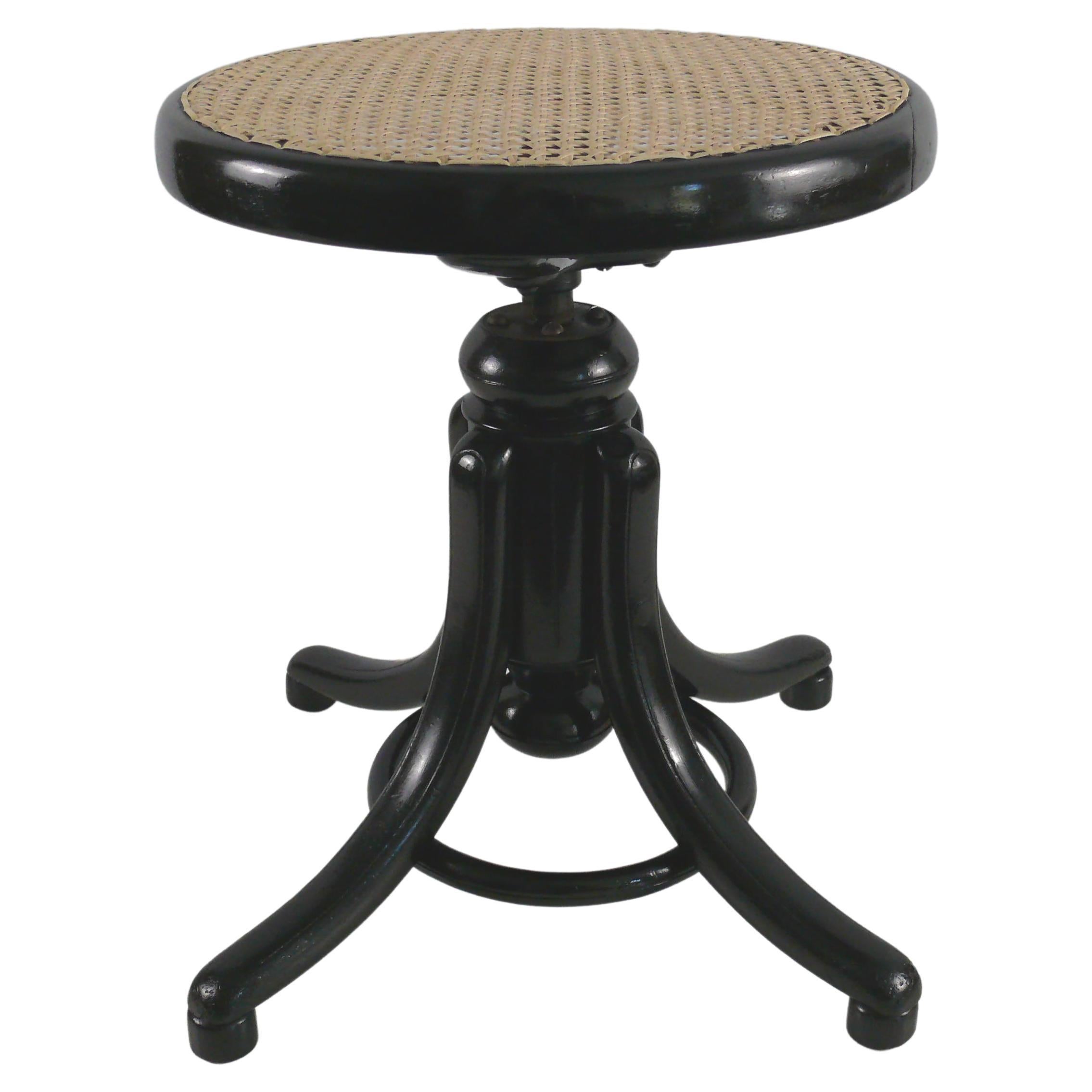 19th Century Wooden Piano Stool at 1stDibs