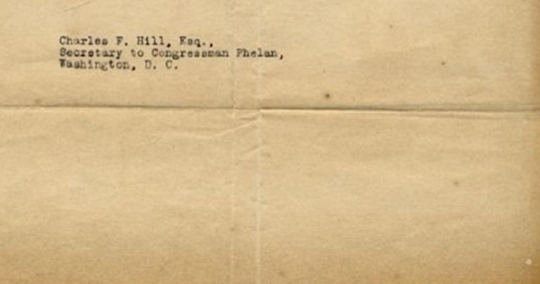 Original Typewritten Document Signed by F.D. Roosevelt, 1920 For Sale ...