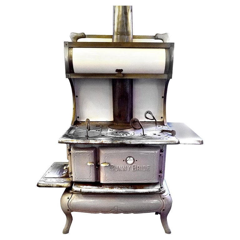 Original Untouched 1910 Sunny Bride Cooking Stove at 1stDibs