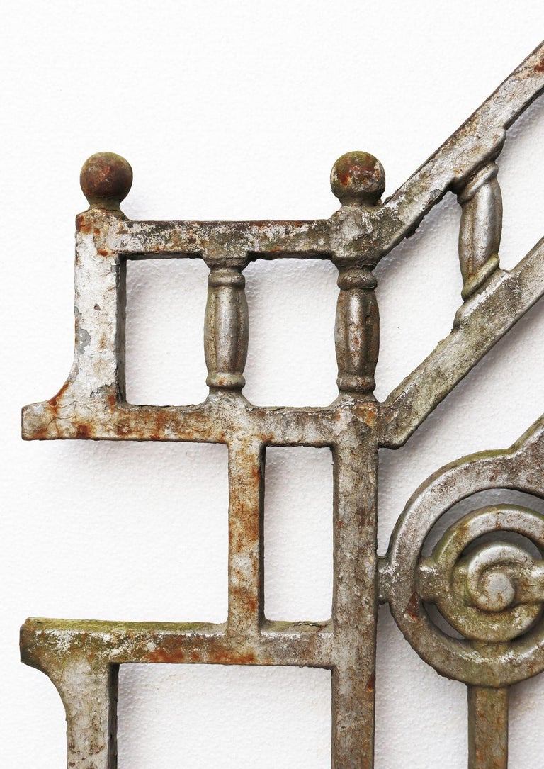 Original Victorian Side Gate in Cast Iron For Sale at 1stDibs