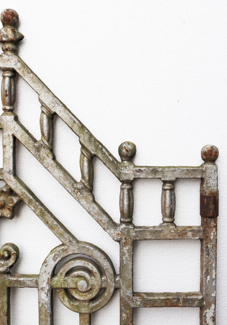 Original Victorian Side Gate in Cast Iron For Sale at 1stDibs