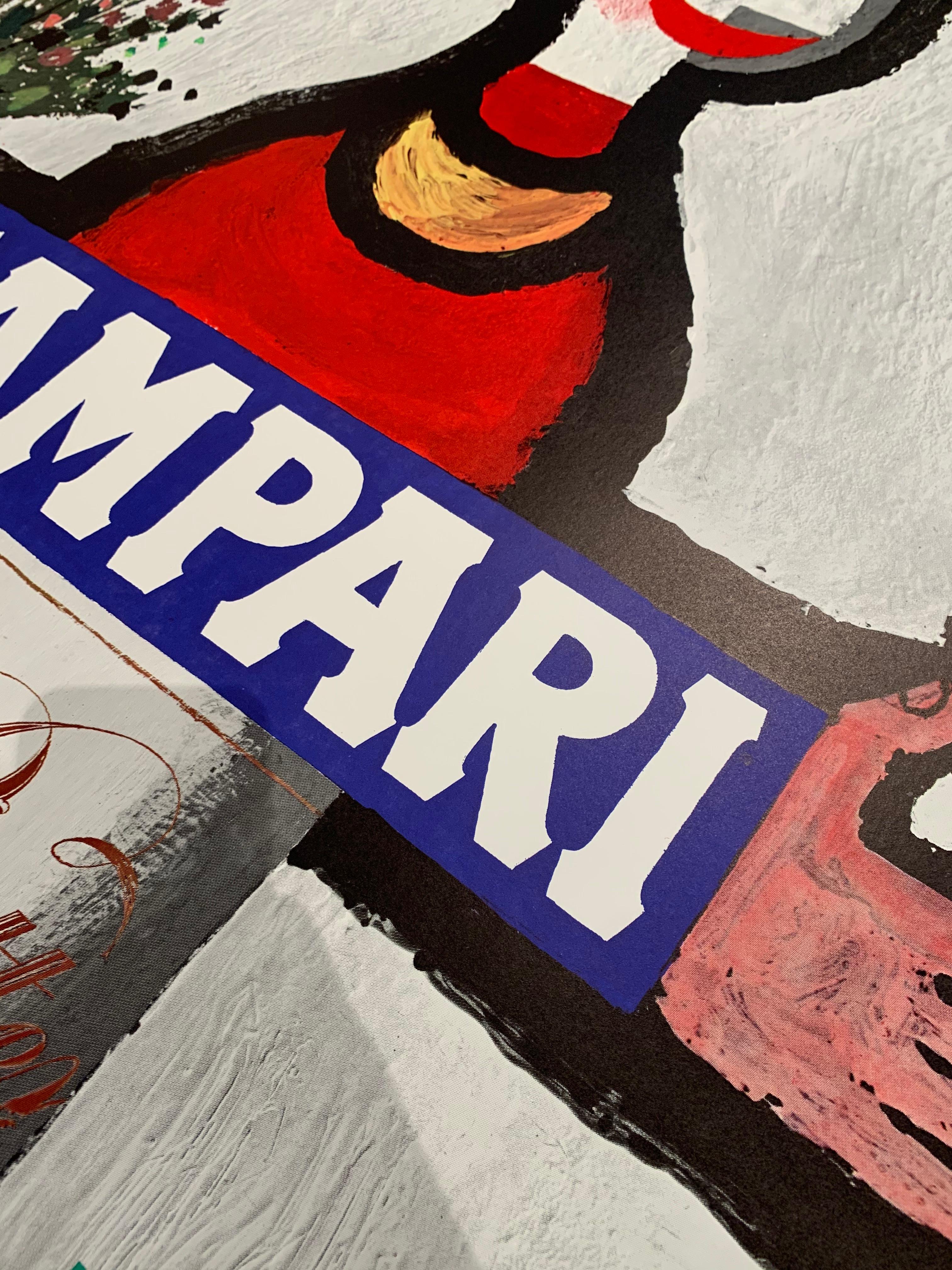 Original Vintage 1960's Advertising Poster, 'CAMPARI' by Piatti at ...