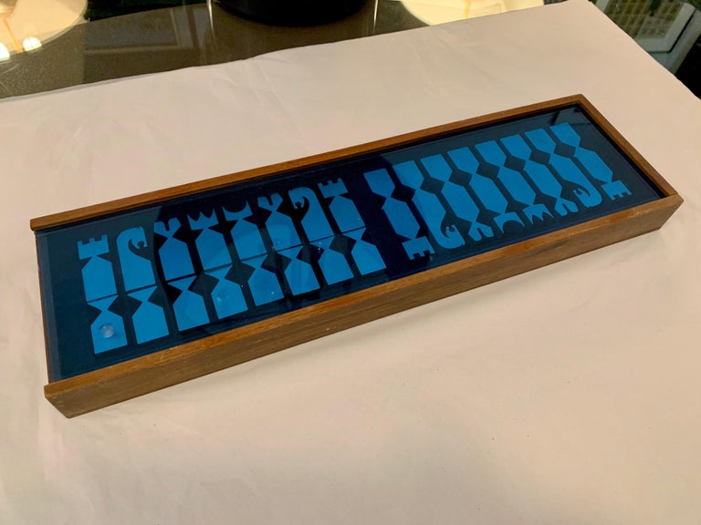 Original Vintage 1966 Austin Cox Chess Set For Sale at 1stDibs