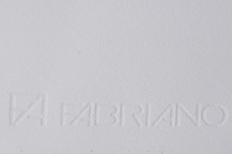 Original Vintage Abstraction Color Lithograph on Fabriano Paper by ...