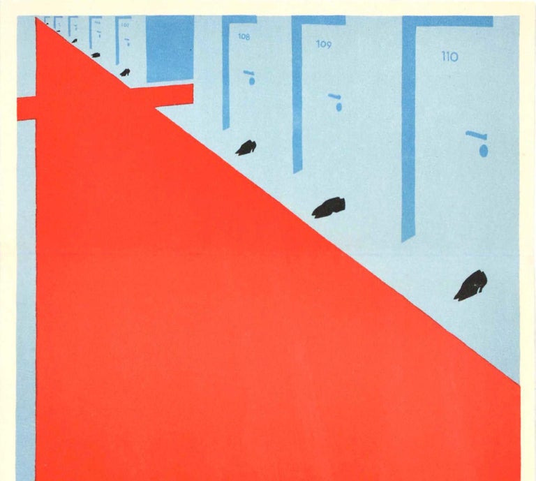 Original Vintage Advertising Poster Nachte Neben Der Tur Koln ...