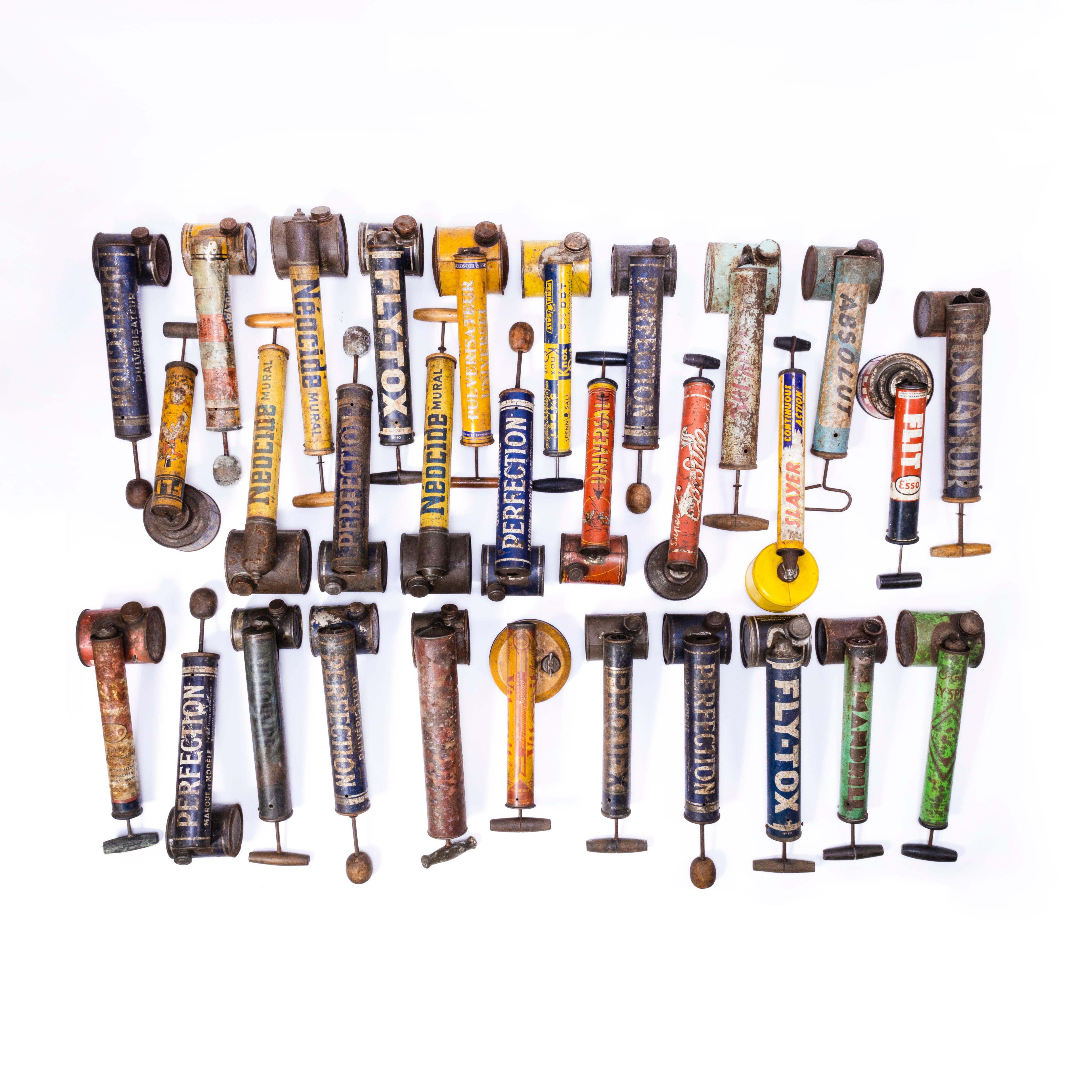 Original Vintage Fly Sprayers - Small Batch Available For Sale at 1stDibs