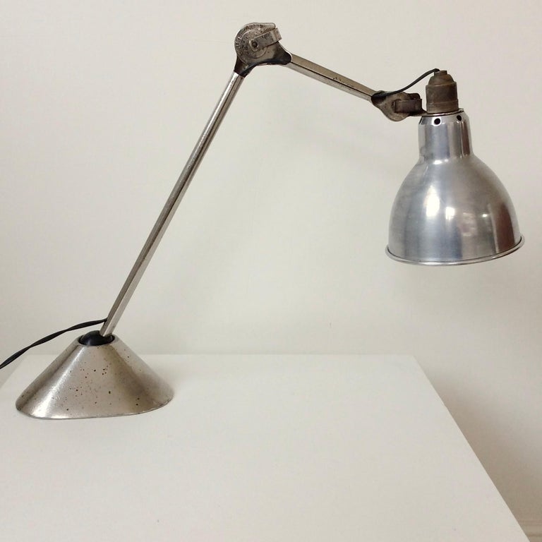 Original Vintage Gras Table Lamp Model 205, circa 1920, France For Sale ...