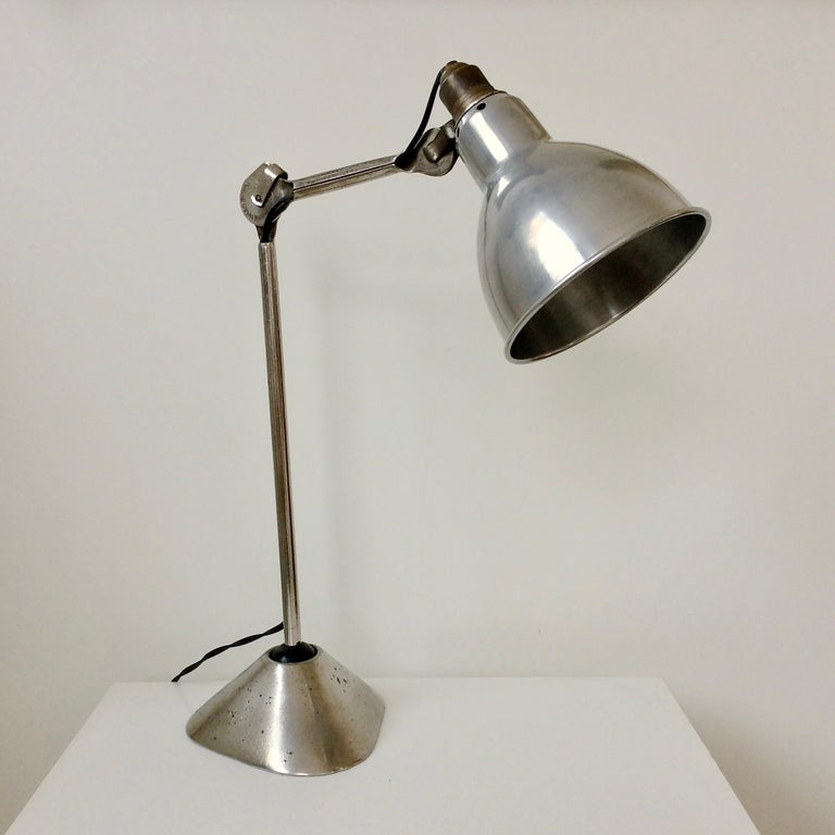 Original Vintage Gras Table Lamp Model 205, circa 1920, France For Sale ...