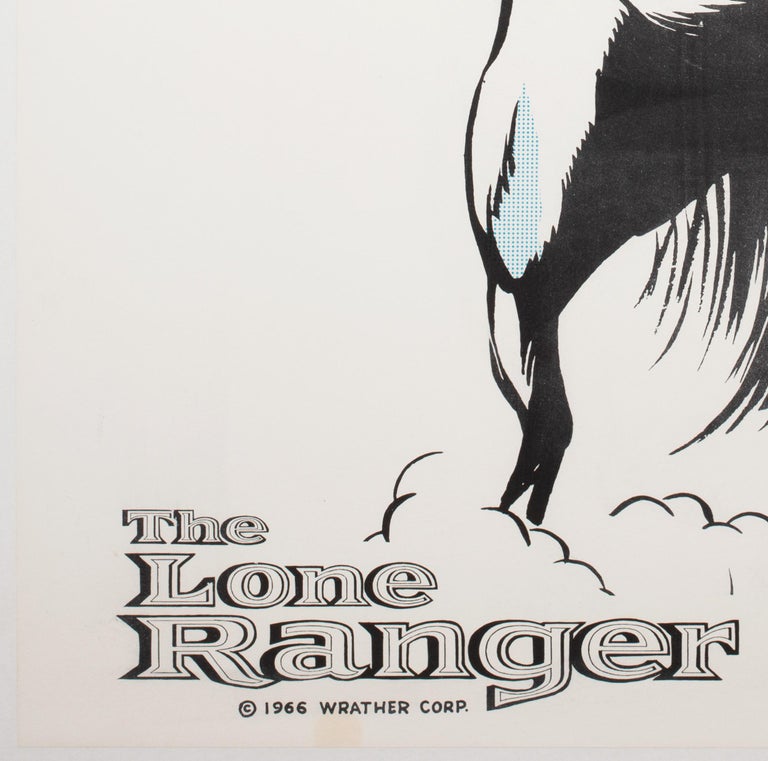 Original Vintage Hi-Yo Silver The Lone Ranger, US Poster, 1966 at 1stDibs