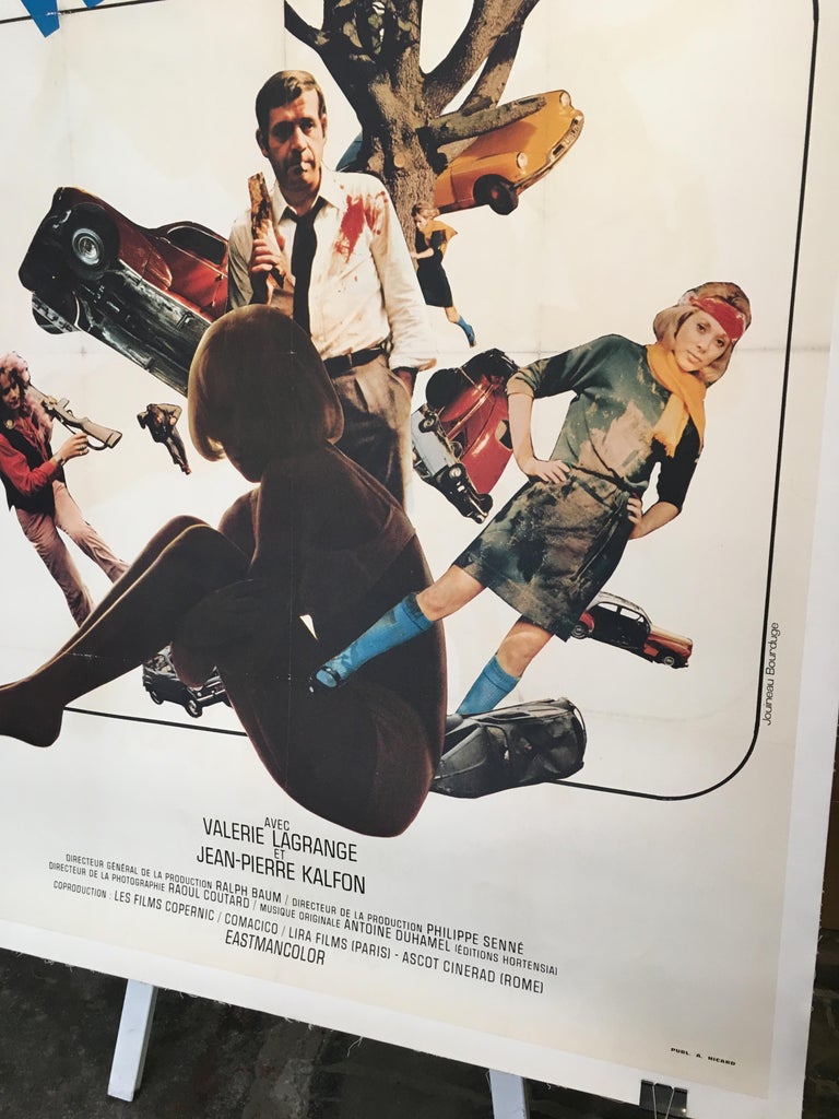 Original Vintage Jean-Luc Godard French Film Poster ‘Week-End’, 1967 ...