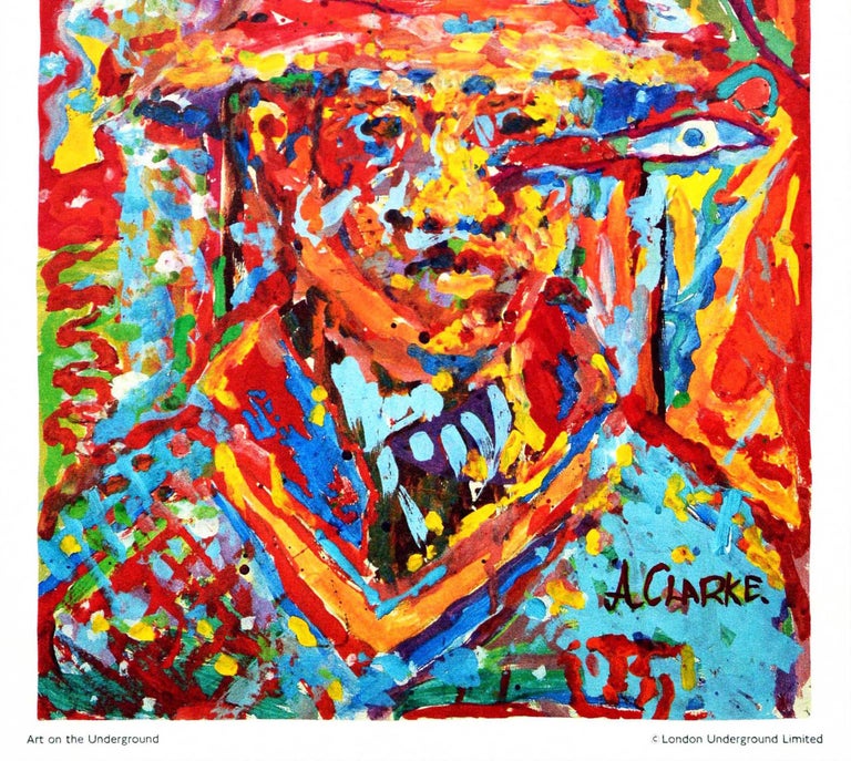 Original Vintage London Underground Poster LT Lovely Cricket Adrian ...