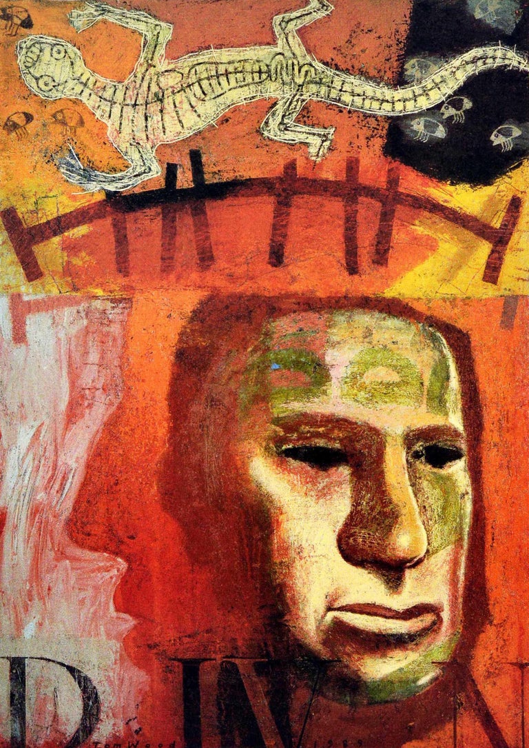 Original Vintage London Underground Poster LT Museum Of Mankind Tom ...