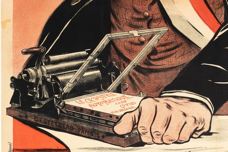 Original Vintage Poster-Eugene Ogé-gestetner Printing Company, 1898 For ...