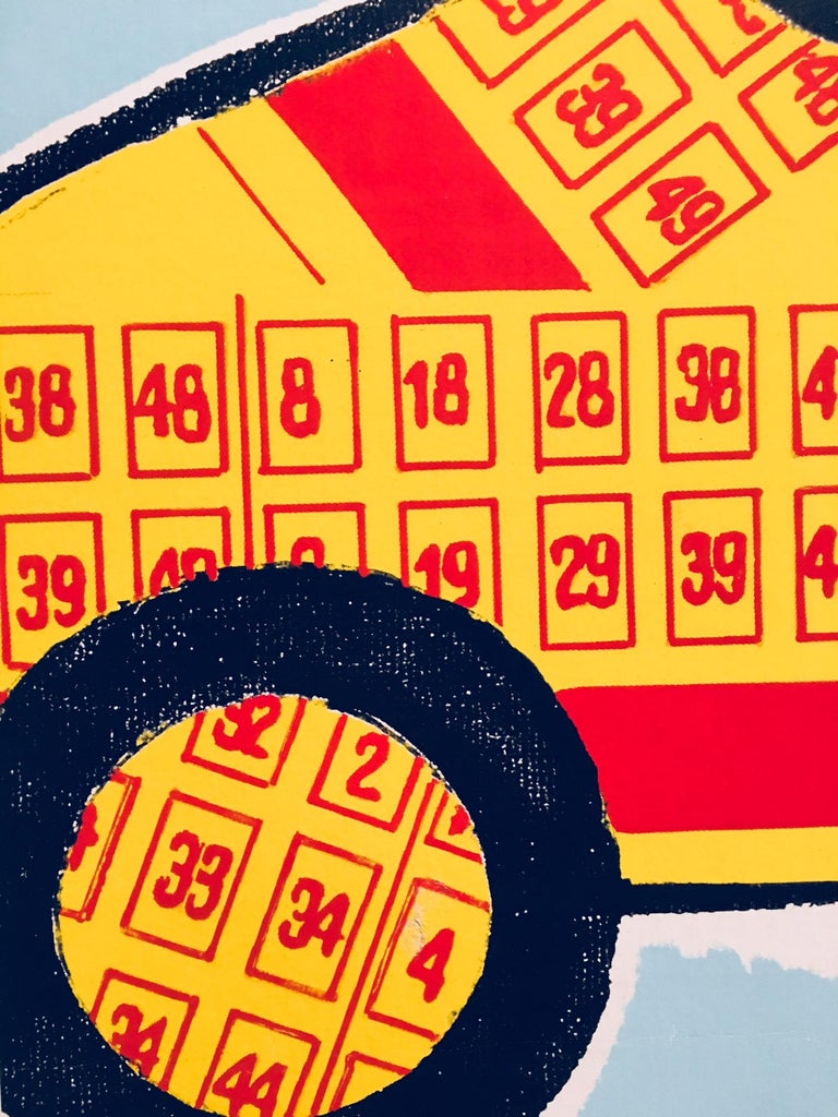 Original Vintage Poster, Loto, by Savignac at 1stDibs | savignac ...