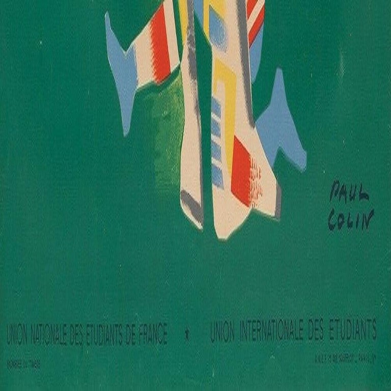 Paul Colin, Original Vintage Sport Poster, 9th World University Games ...