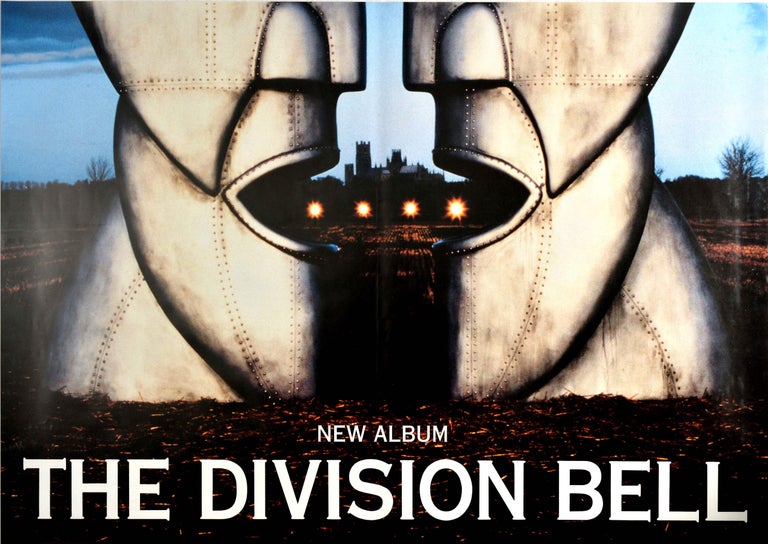 Original Vintage Poster Pink Floyd The Division Bell Music Album Art ...