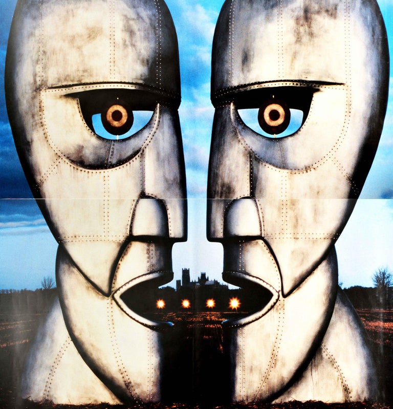 Original Vintage Poster Pink Floyd The Division Bell Music Album Art ...