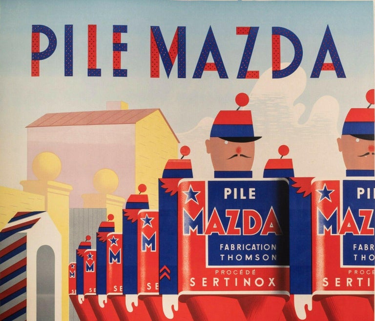 Original Vintage Poster-Simon A. Mazda-Thomson-Electric Battery, 1939 ...
