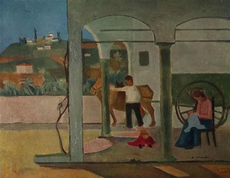 Original Vintage Print After Cesare Monti, Itlay, Verzocchi 1950 For ...