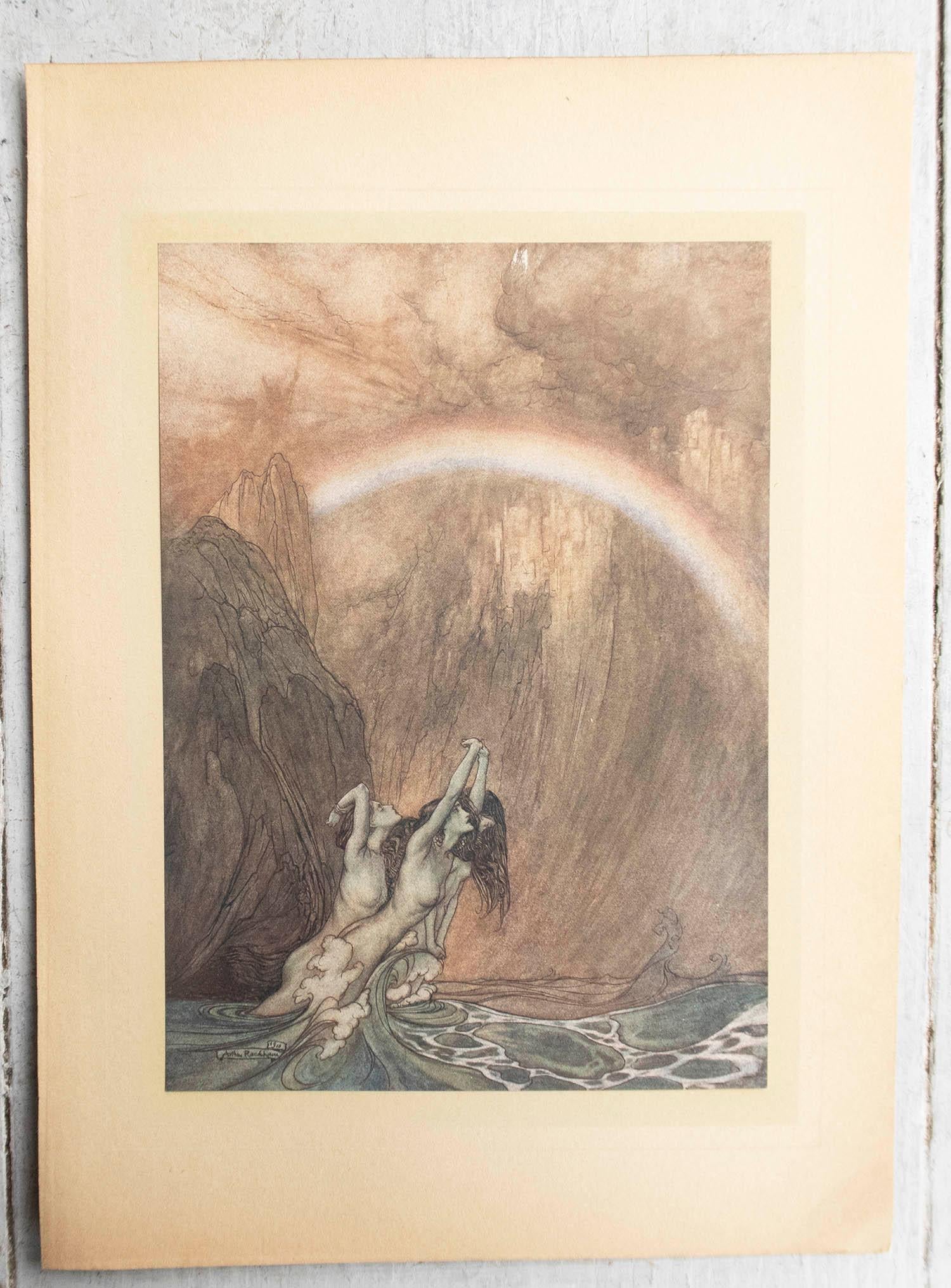 Original Vintage Print by Arthur Rackham, 1910. For Sale at 1stDibs