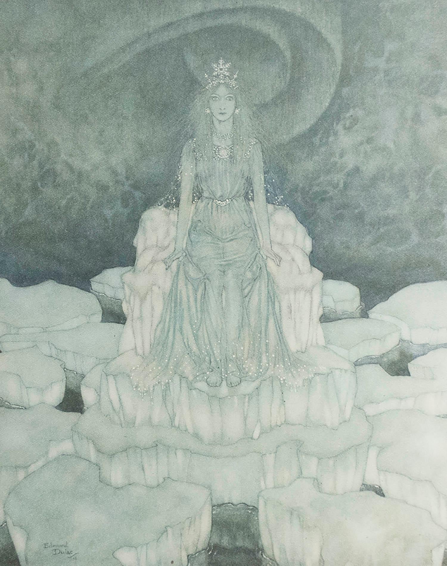 Original Vintage Print by Edmund Dulac, 1911. For Sale at 1stDibs