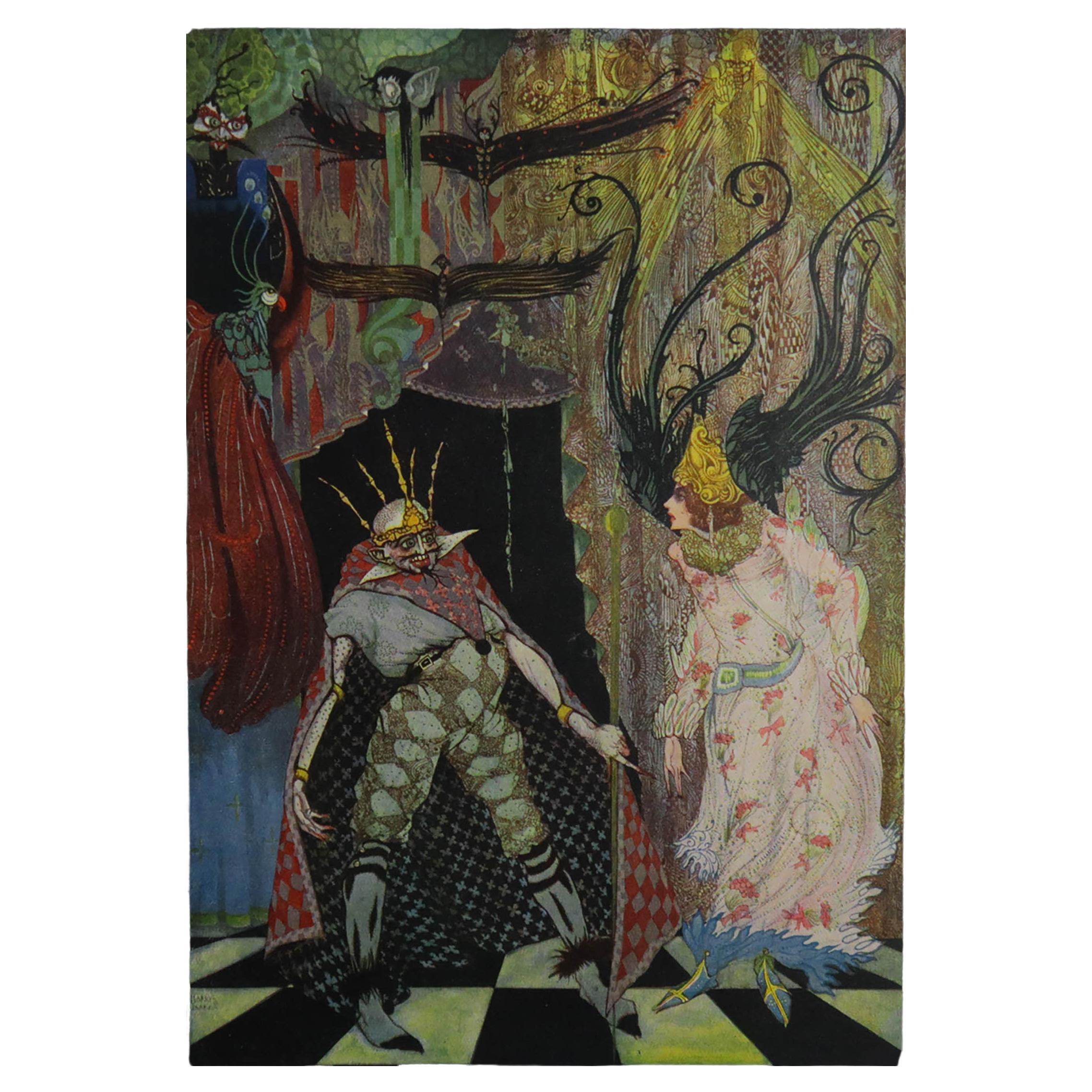 Original Vintage Print by Harry Clarke. C.1920 For Sale at 1stDibs