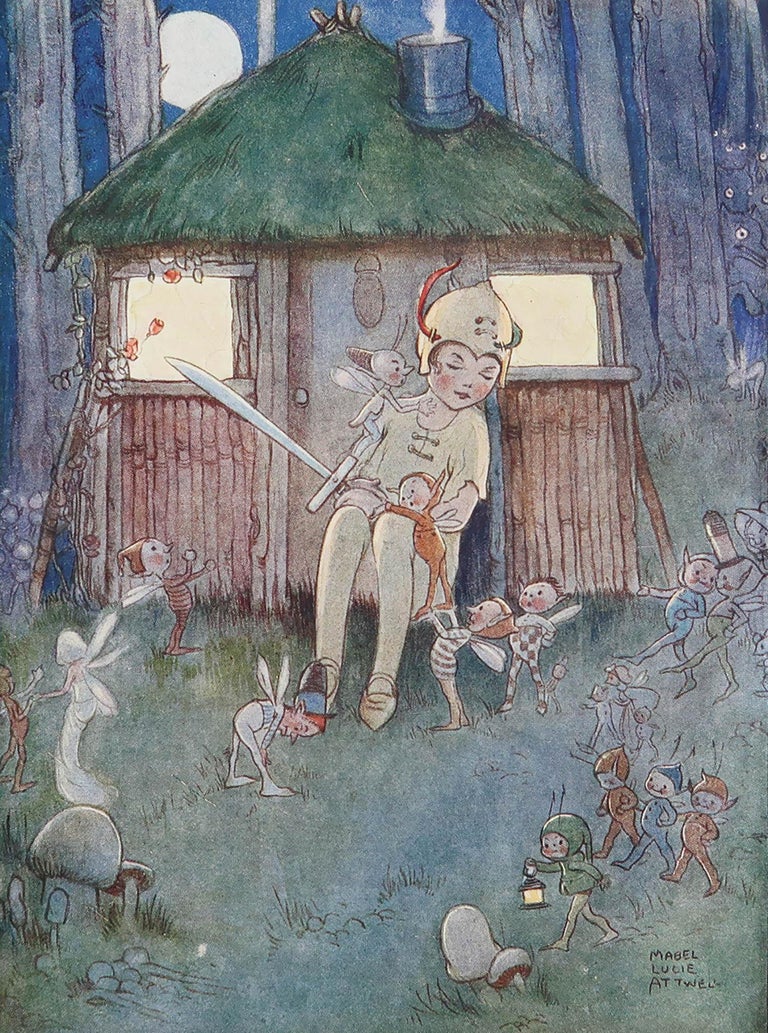 Original Vintage Print by Mabel Lucie Attwell, C.1920 For Sale at 1stDibs