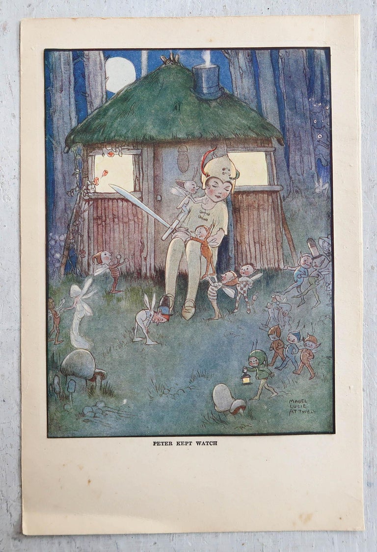 Original Vintage Print by Mabel Lucie Attwell, C.1920 For Sale at 1stDibs